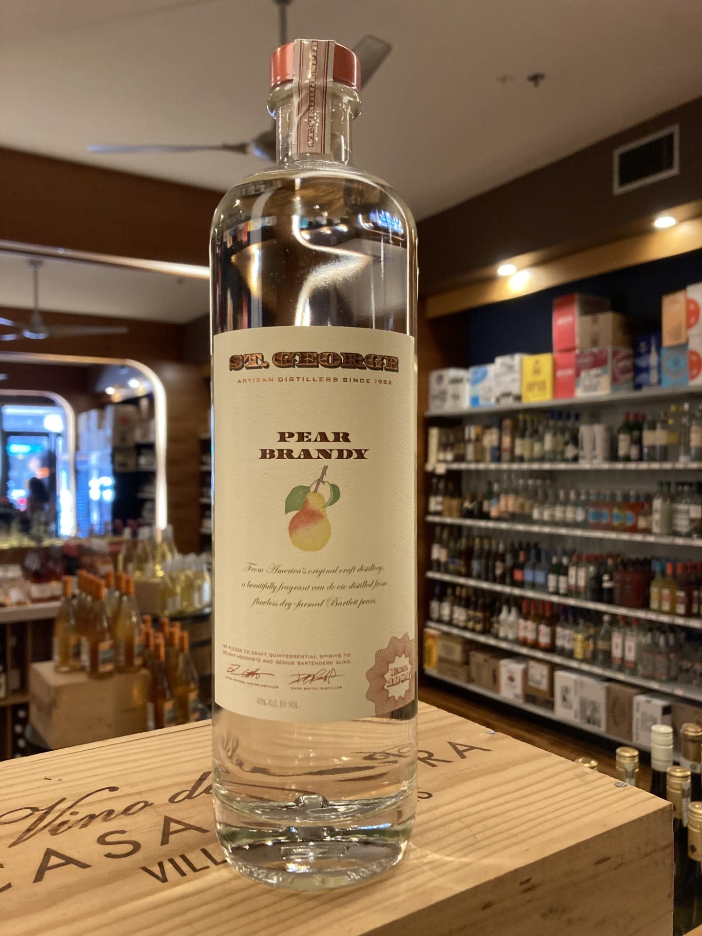 St. George Pear Brandy - 750 ML - Downtown Wine + Spirits