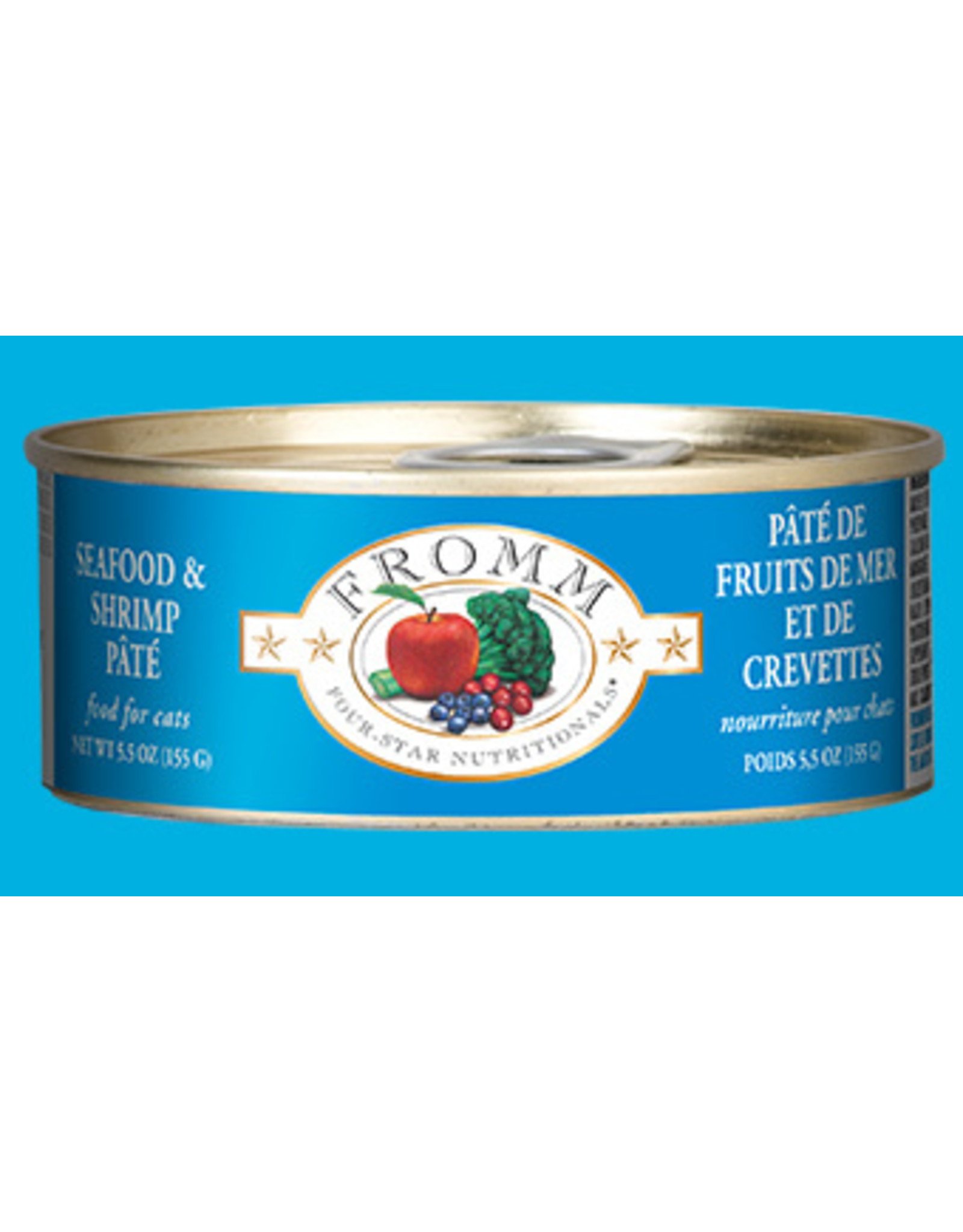 Fromm Wet Cat Food Seafood & Shrimp 5.5oz Can - Howl