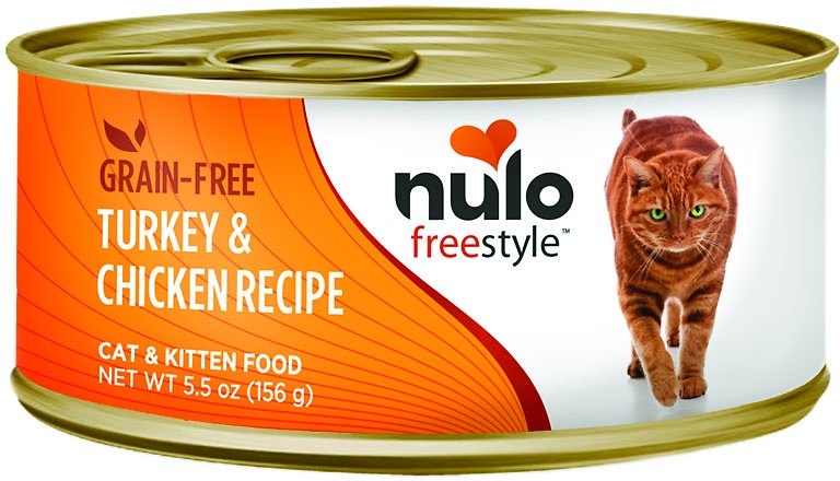 Nulo Freestyle Wet Cat Food Turkey & Chicken Pate 5.5oz Can - Howl