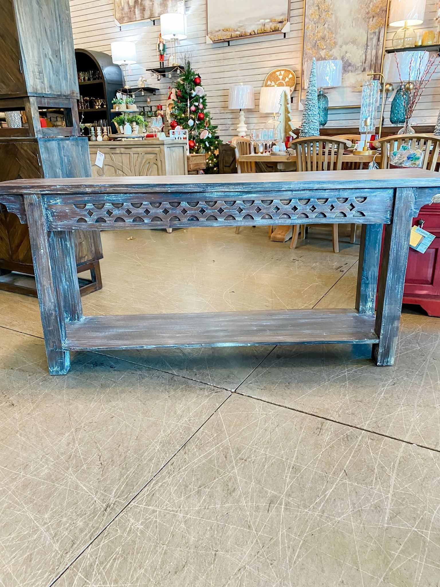 TAB237 Console Table 72.8x16.1x31.8"H - Phillips Trading