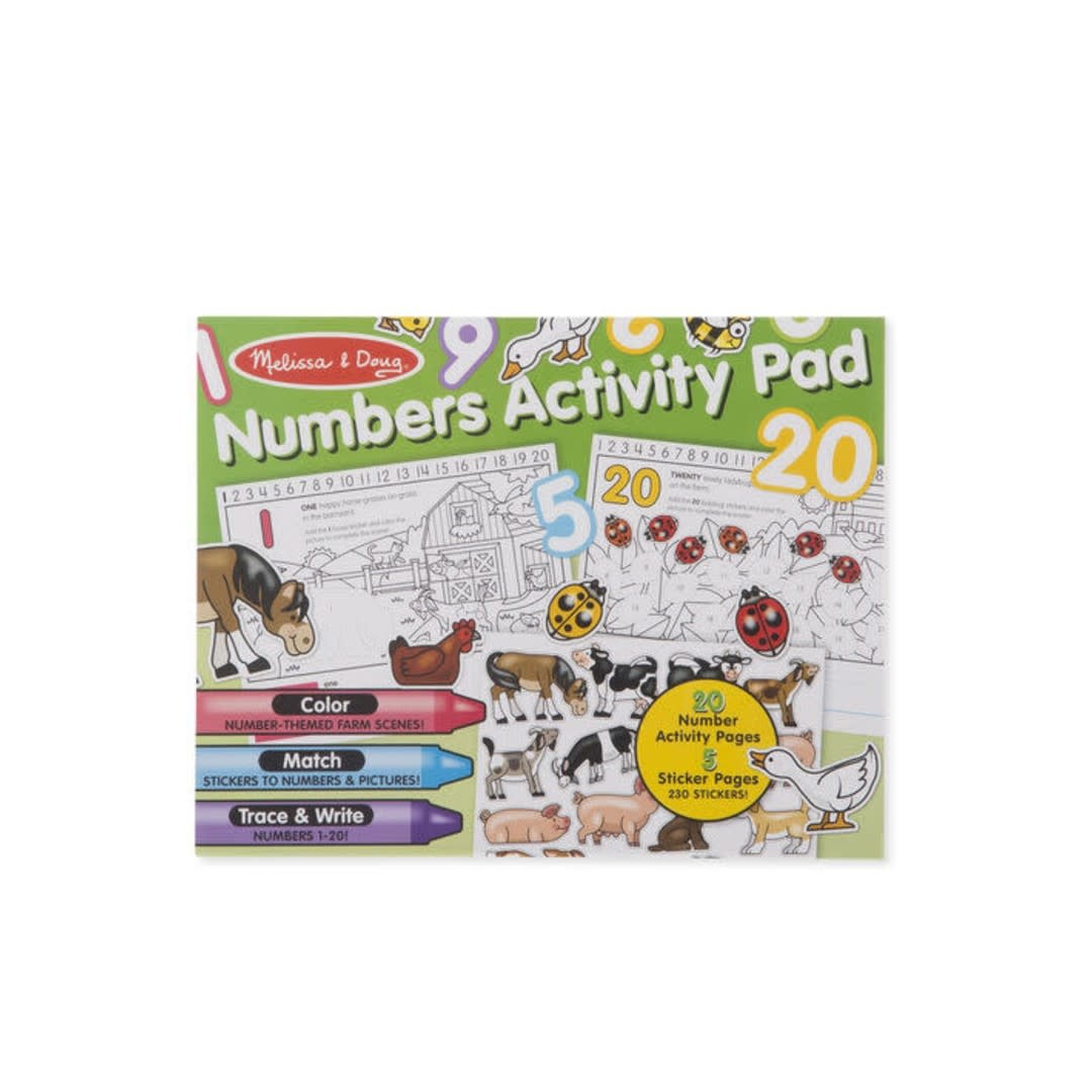 Numbers Activity Pad - PLAYNOW!