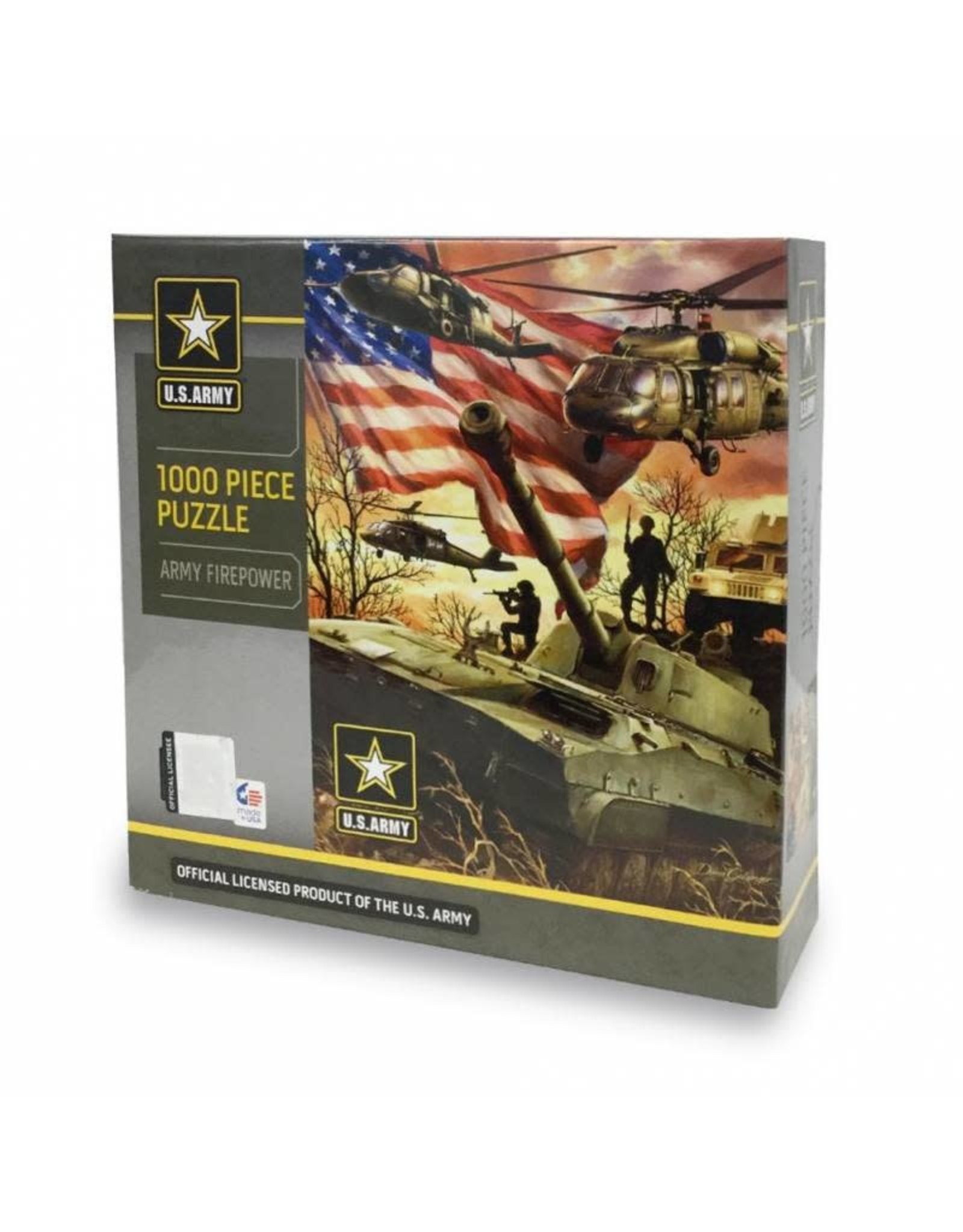 U.S. Army - Army Firepower 1000pc Puzzle - PLAYNOW!