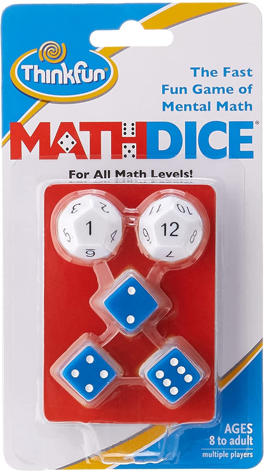 Math Dice - PLAYNOW! Toys and Games