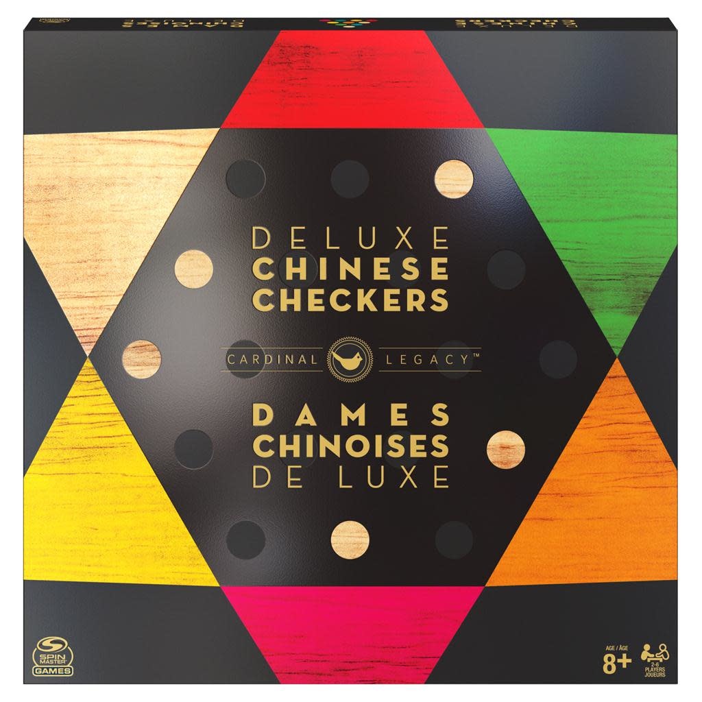 Cardinal Legacy Deluxe Wooden Chinese Checkers Set - PLAYNOW! Toys and ...