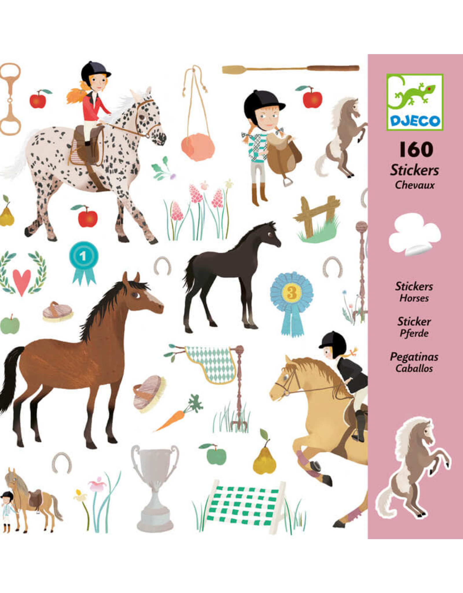Horses Sticker Sheets - PLAYNOW!