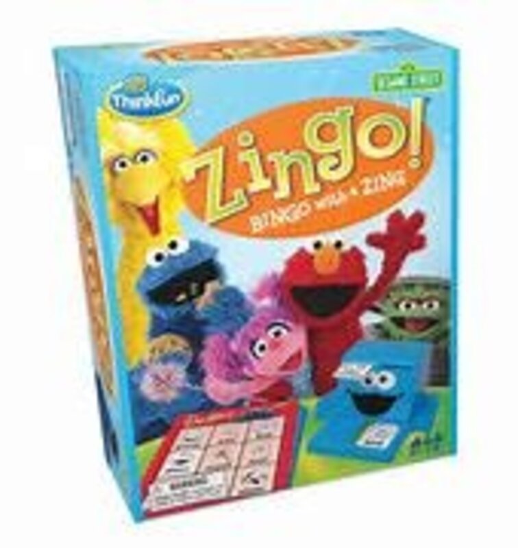 Think Fun Sesame Street Zingo - PLAYNOW! Toys and Games