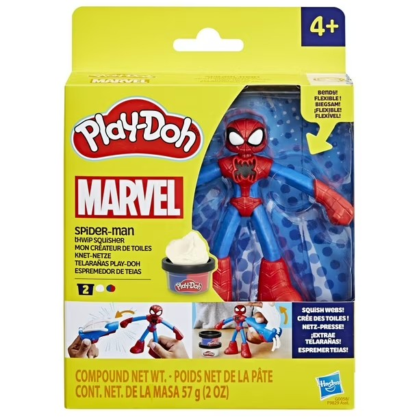 Play-Doh Marvel Spider-Man Thwip Squisher - PLAYNOW! Toys and Games