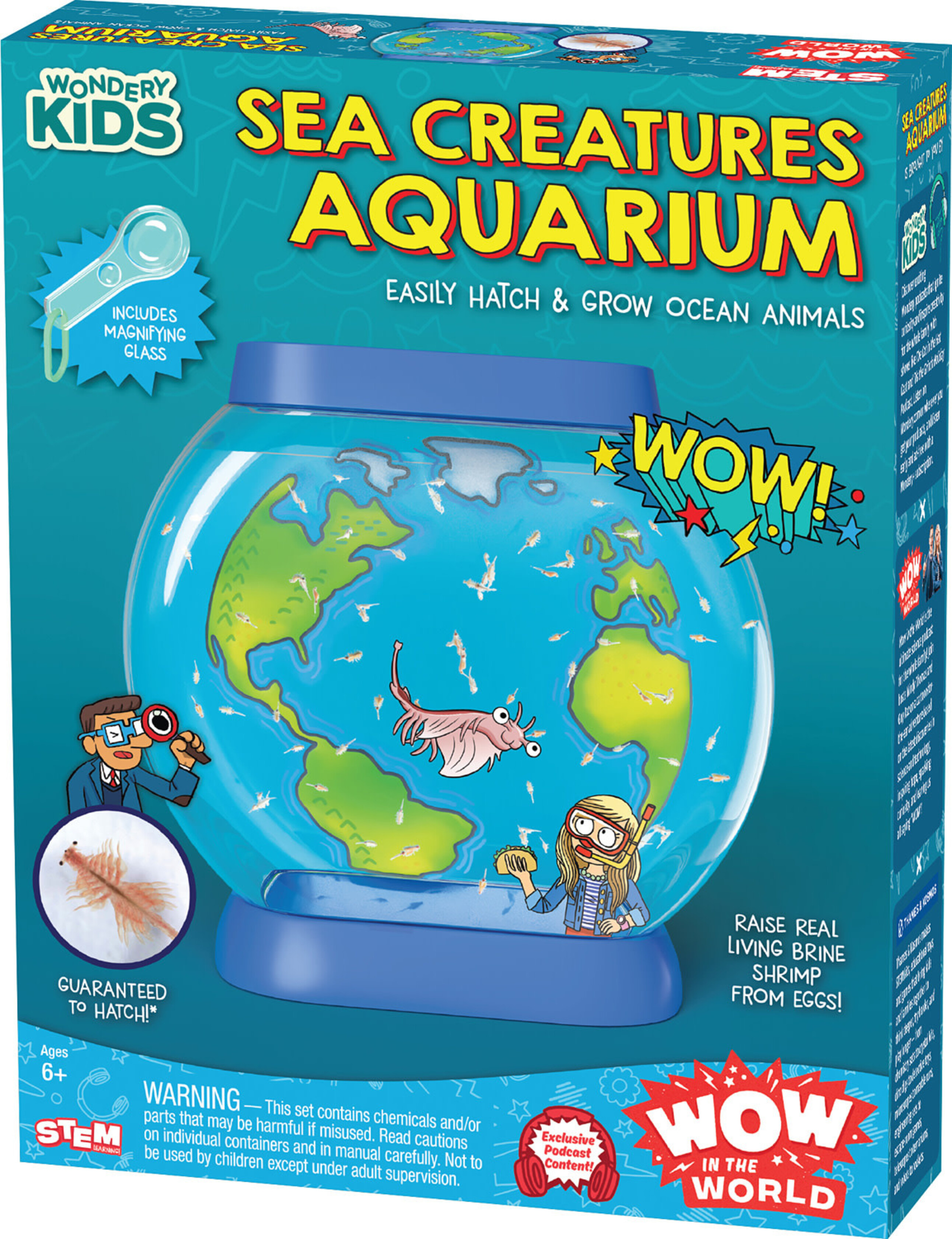Wow in the World: Sea Creatures Aquarium - PLAYNOW! Toys and Games