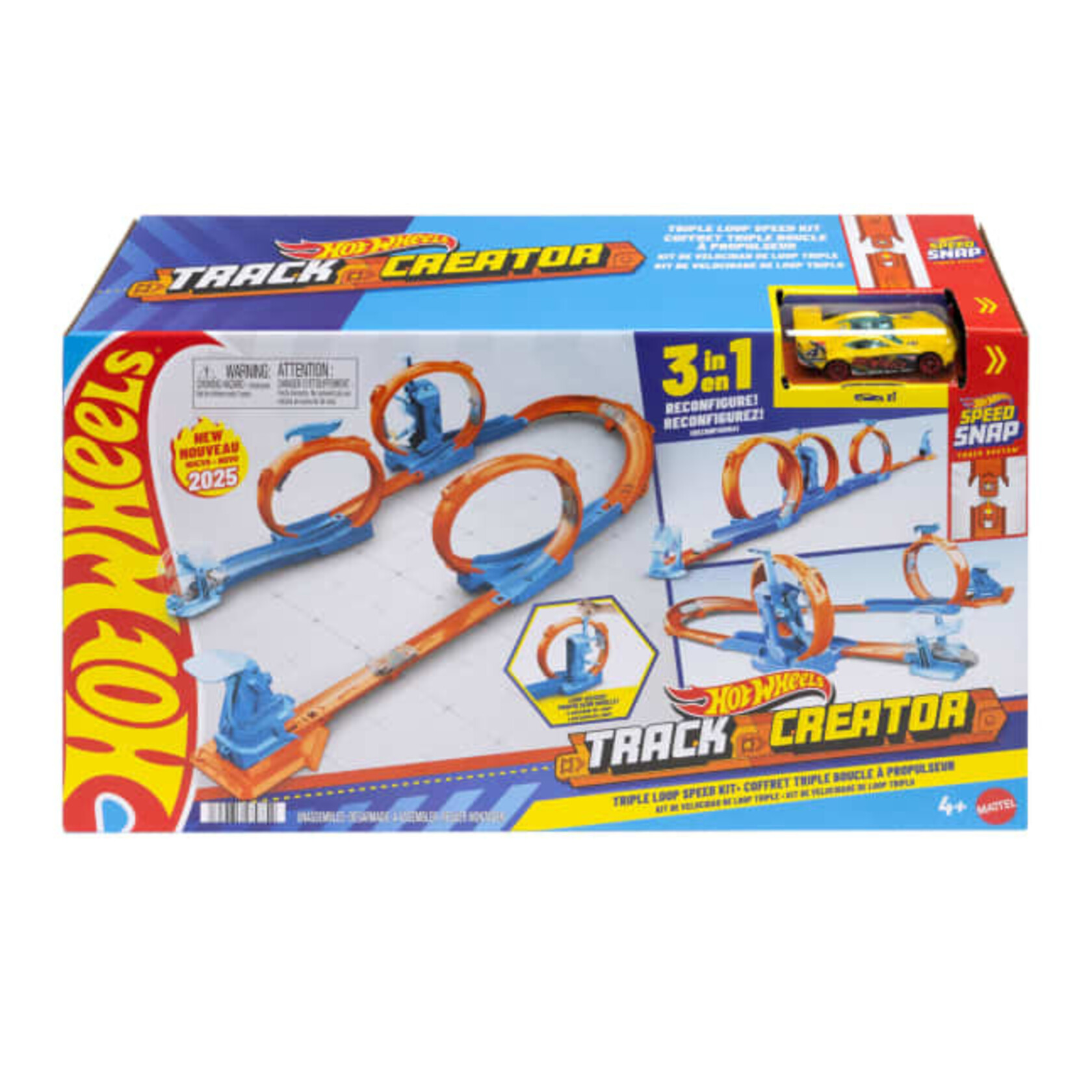 Hot Wheels® Track Creator™ Triple Loop Speed Kit | PLAYNOW! - PLAYNOW ...
