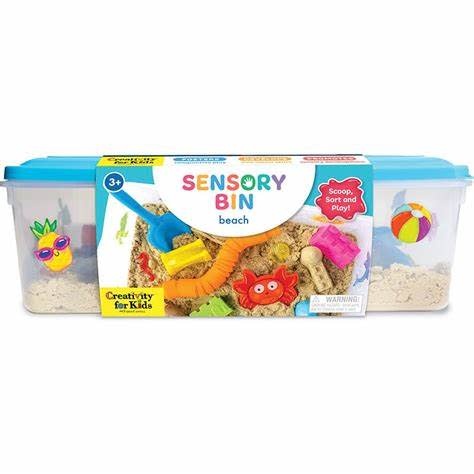 Sensory Bin Beach | PLAYNOW! - PLAYNOW! Toys and Games