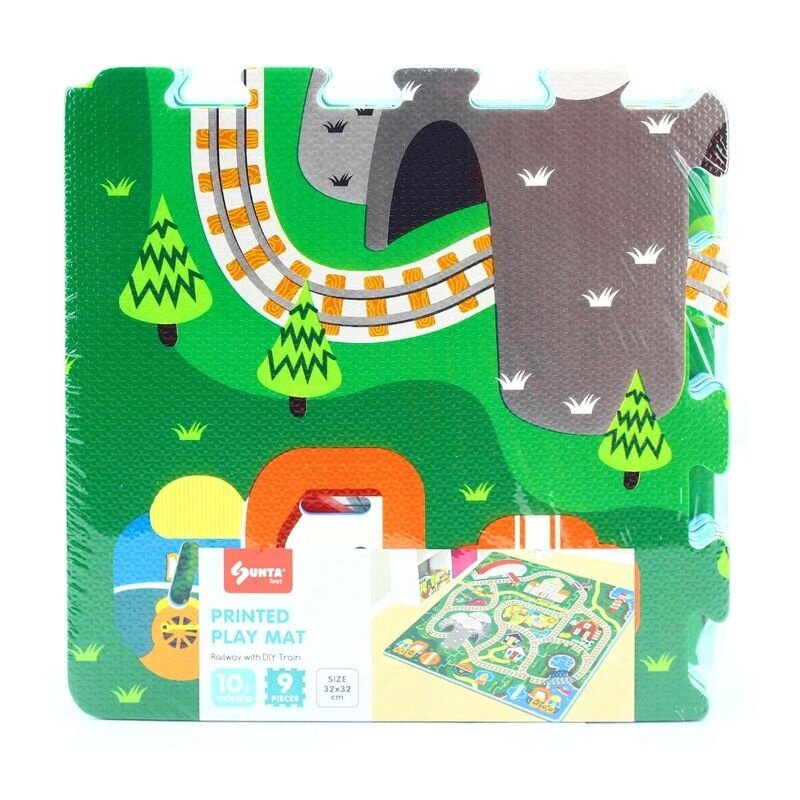 DIY Train and Train Track - 9 Piece Set (10 months) | PLAYNOW ...
