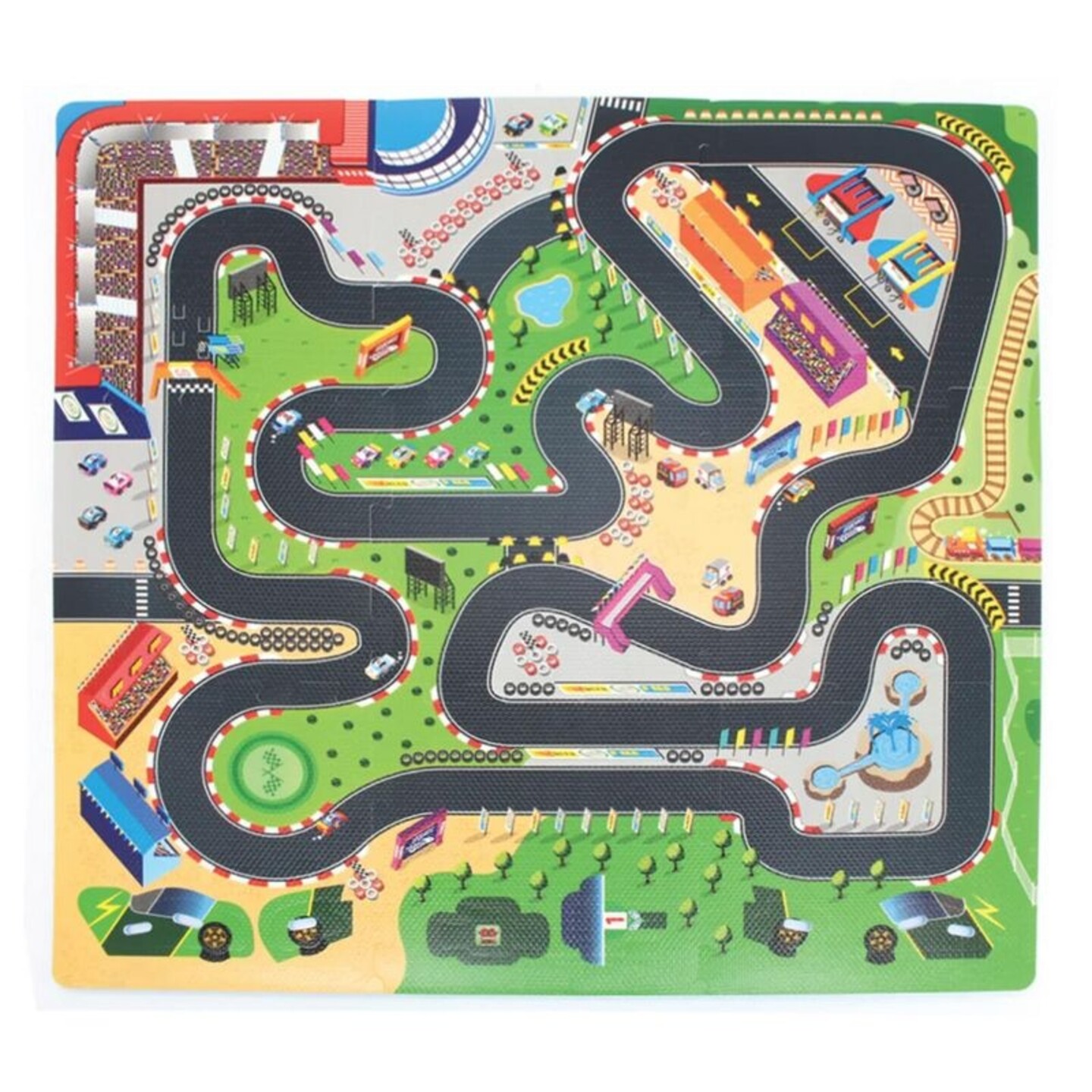 DIY Race Car and Race Track - 9 Piece Set (10 months) | PLAYNOW ...