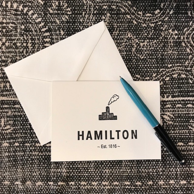 Hamilton Note Card - Lulu & Lavigne Home Studio