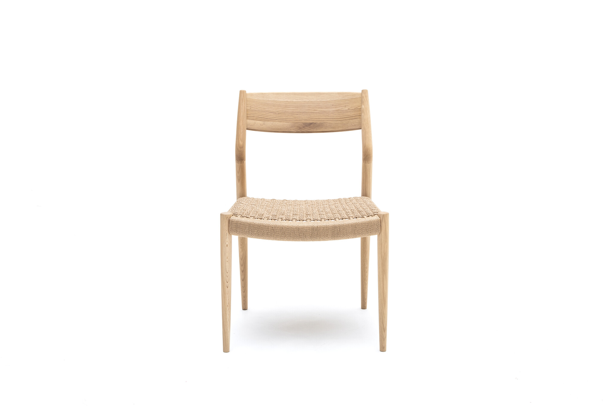 N-DC02 Kinuta Dining Chair (Paper Cord) - Mjölk