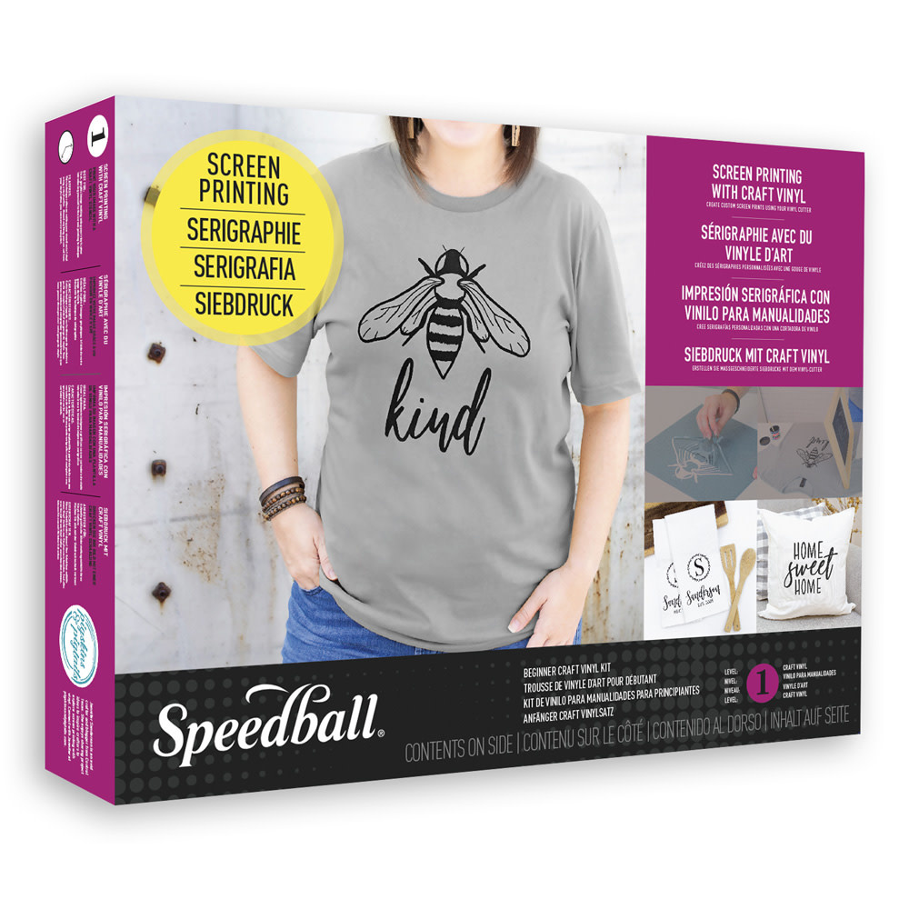 Speedball Screen Printing Craft Vinyl Kit - The Art Store/Commercial ...