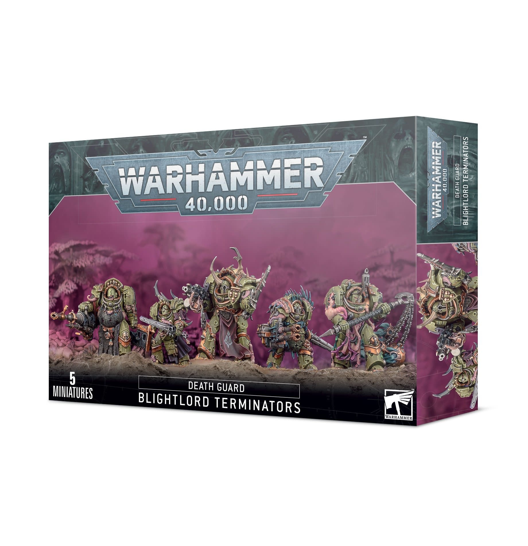 DEATH GUARD BLIGHTLORD TERMINATORS - The Art Store/Commercial Art Supply