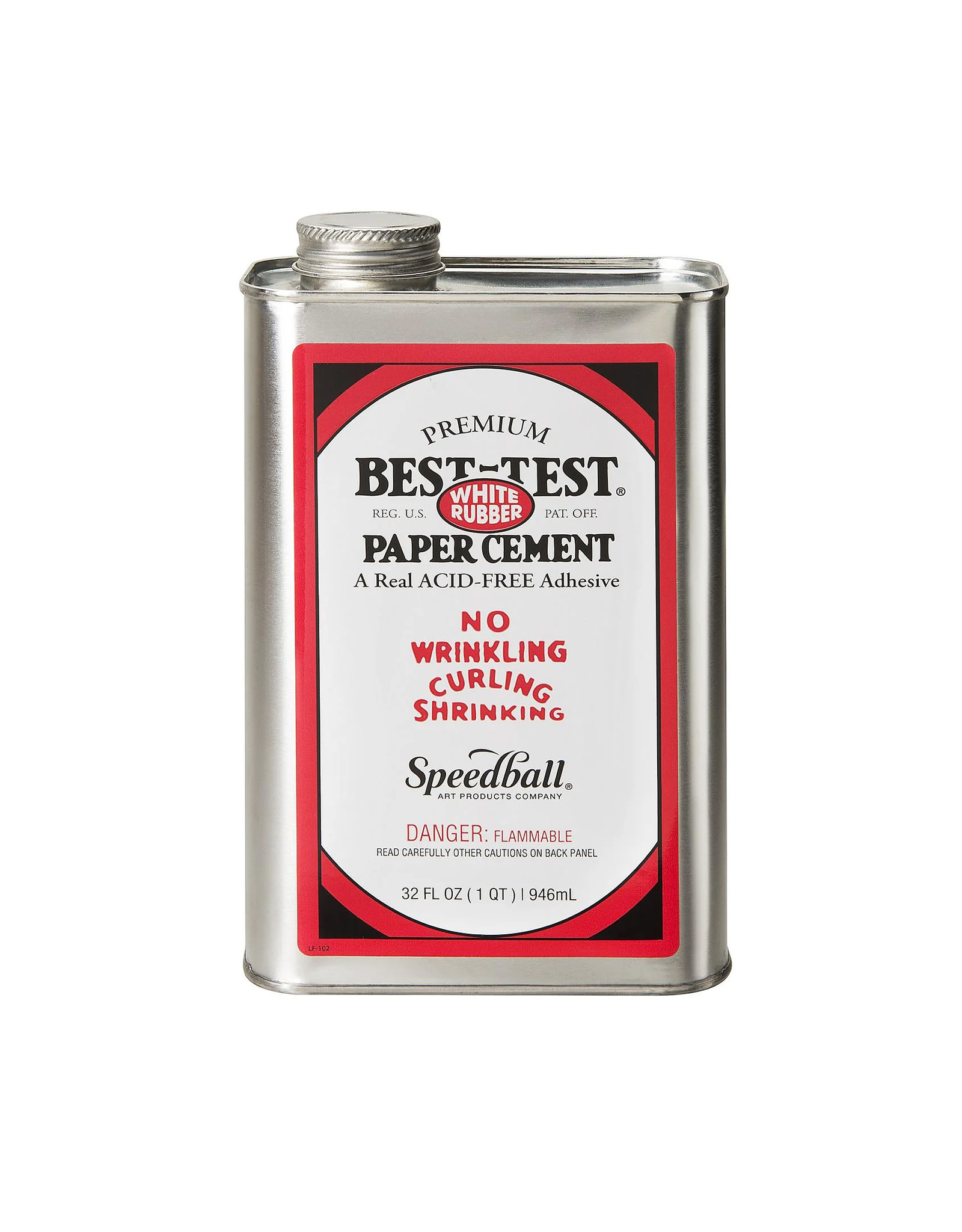 Best-Test Paper Cement, 16oz - The Art Store/Commercial Art Supply