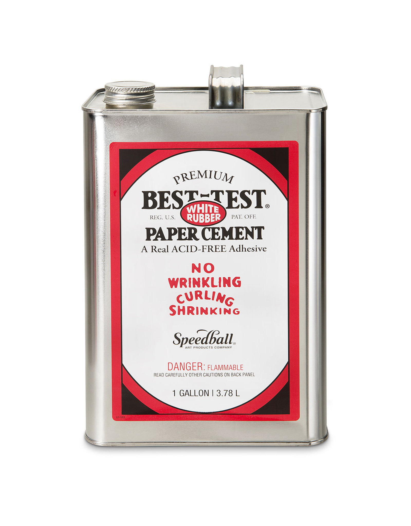 SPEEDBALL ART PRODUCTS Best-Test Paper Cement, 1 gal - Commercial Art ...