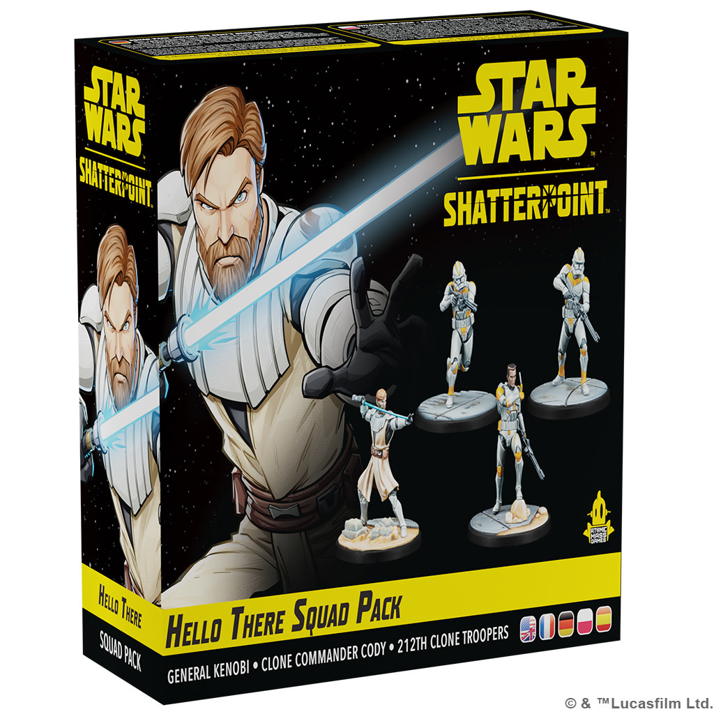 Star Wars Shatterpoint Hello There General Kenobi Squad Pack PRE ORDER ...
