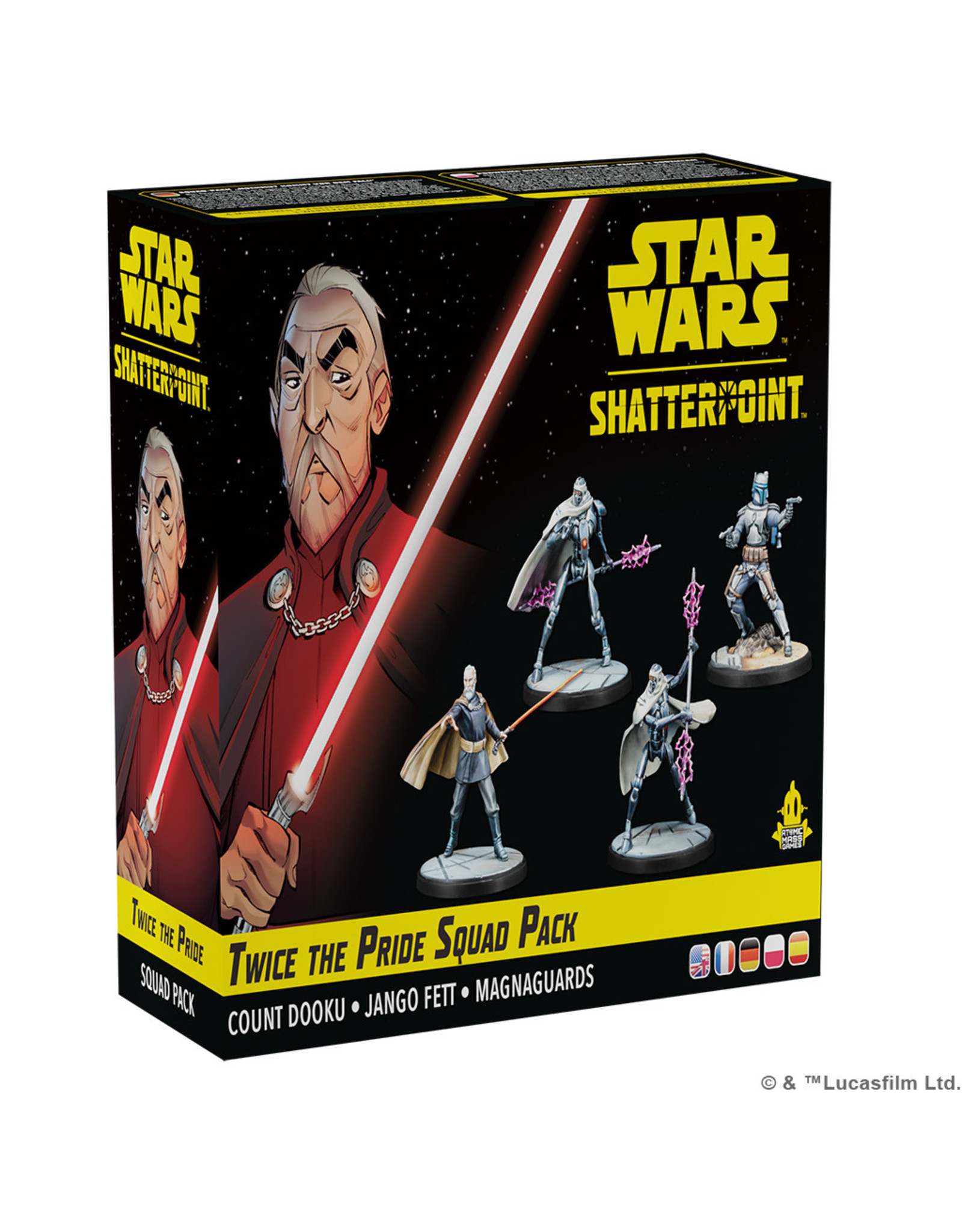 Star Wars Shatterpoint Twice The Pride General Dooku Squad Pack PRE ...
