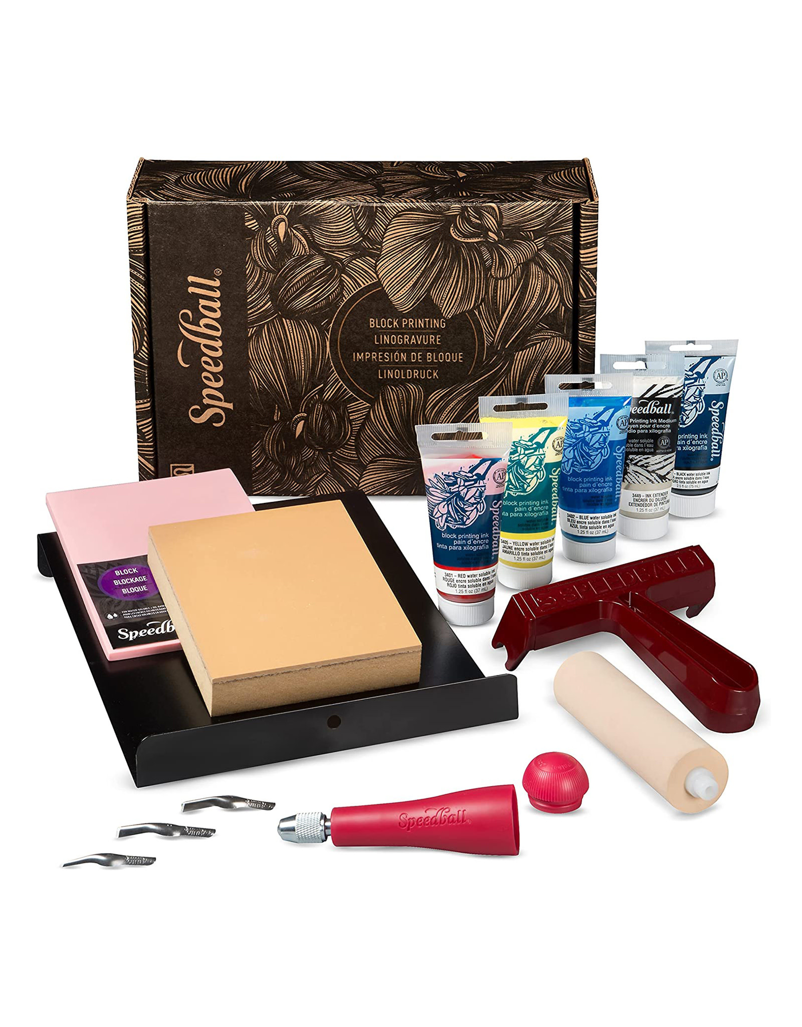 Speedball Deluxe Block Printing Kit - The Art Store/Commercial Art Supply