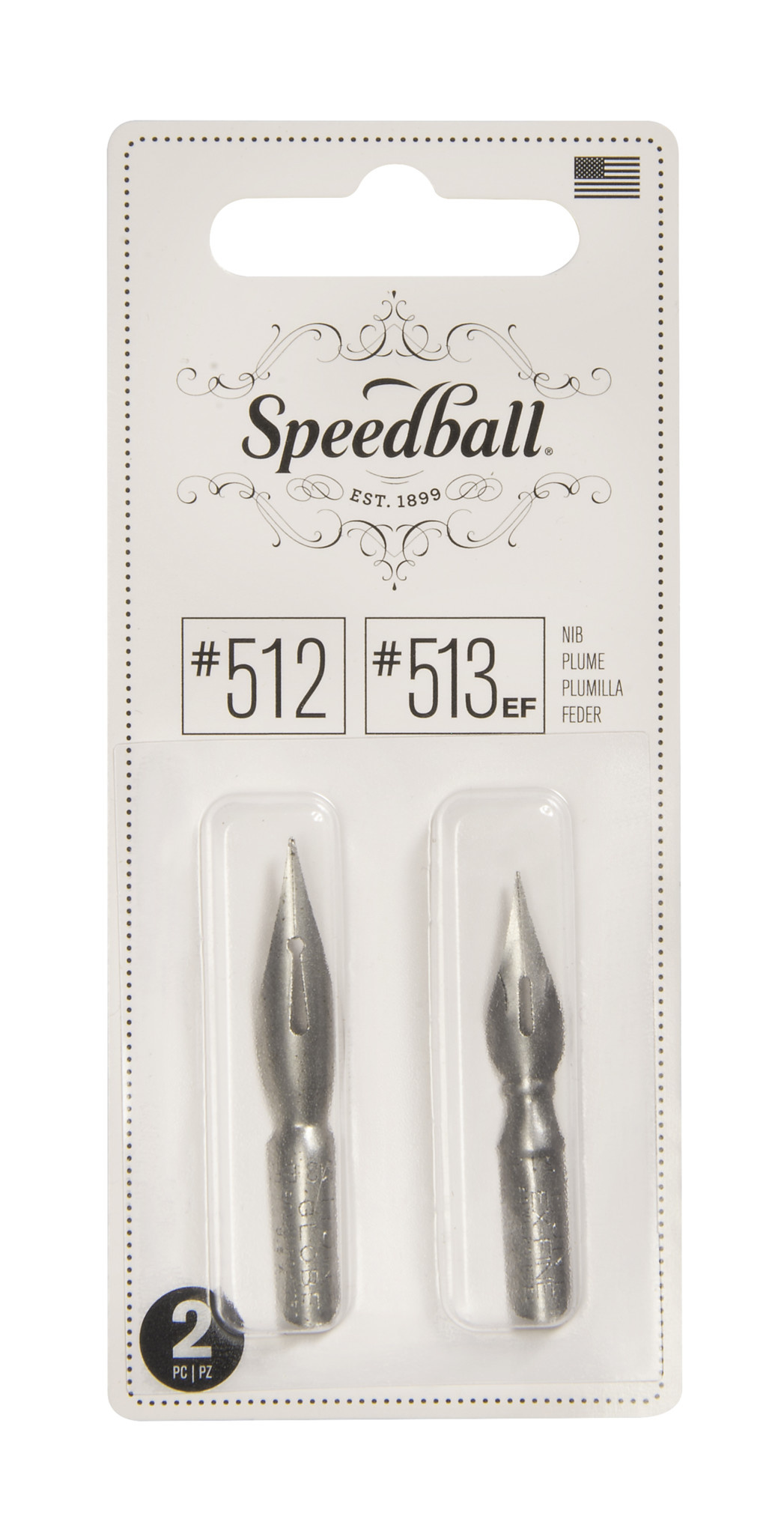 Speedball #512 and #513 Nibs, Set of 2 - The Art Store/Commercial Art ...