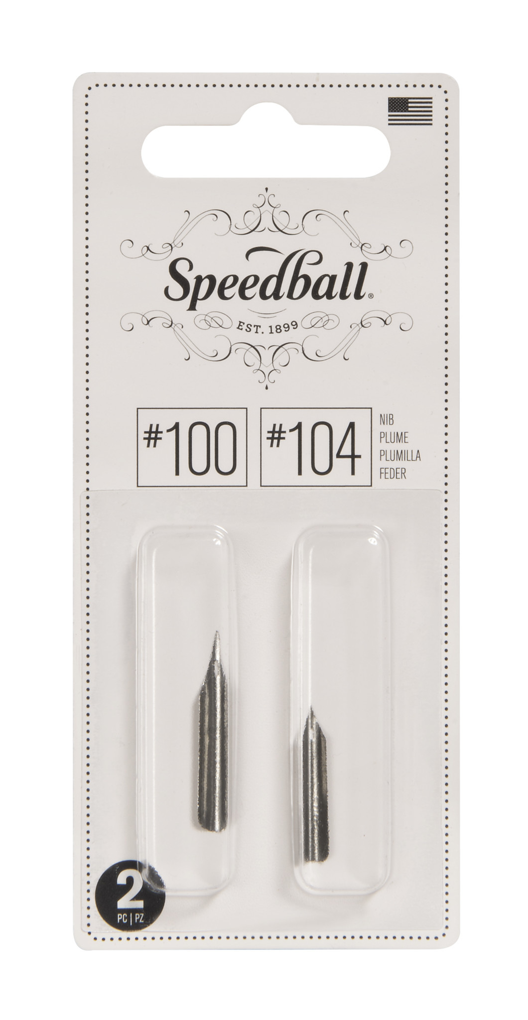 Speedball #100 and #104 Nibs, Set of 2 - The Art Store/Commercial Art ...