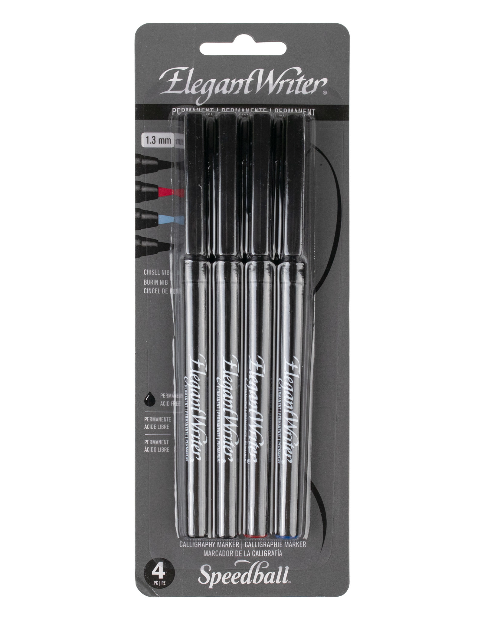 Speedball Permanent Elegant Writer® Set of 4 (EF) - The Art Store ...