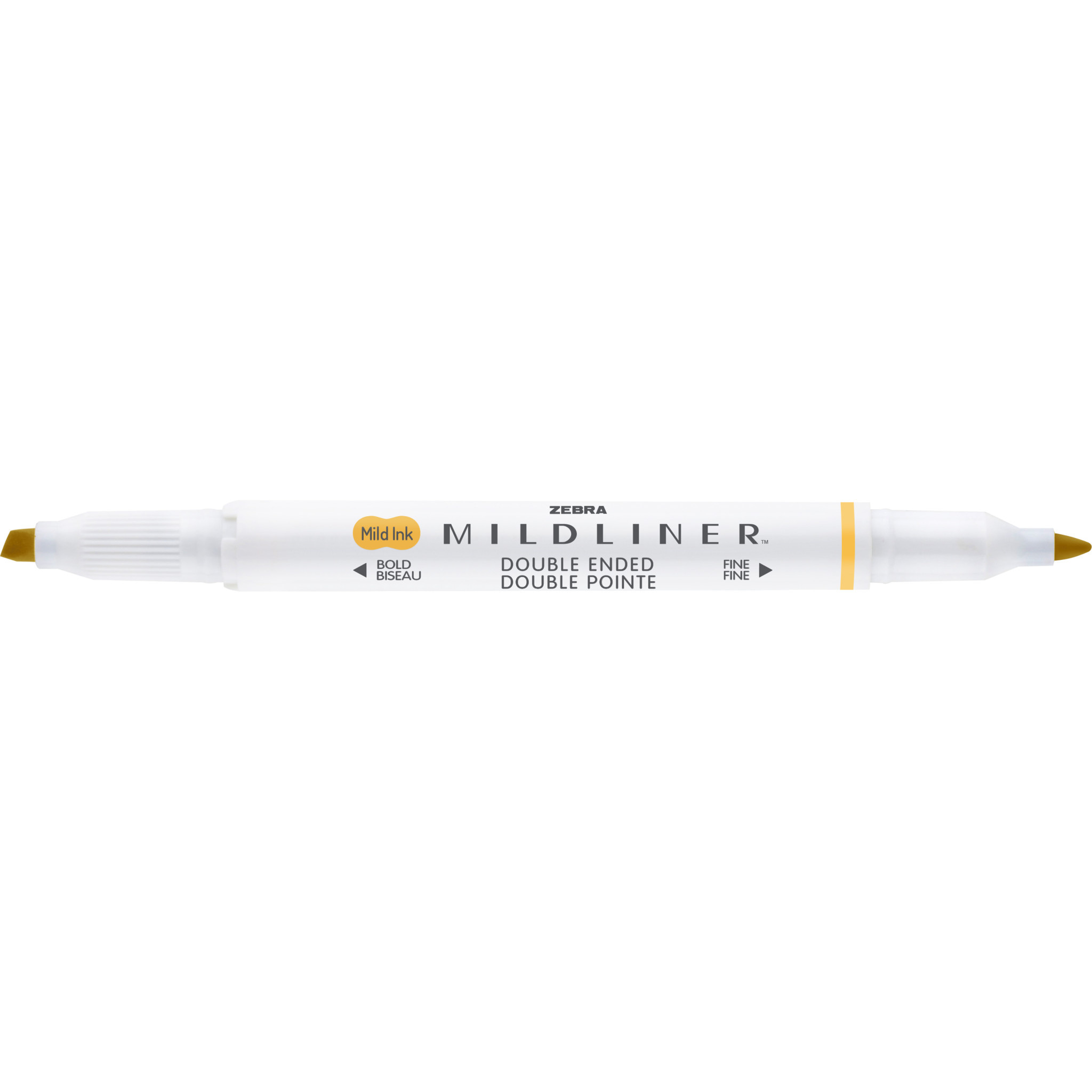Mildliner Double Ended Highlighter Gold - The Art Store/Commercial Art ...