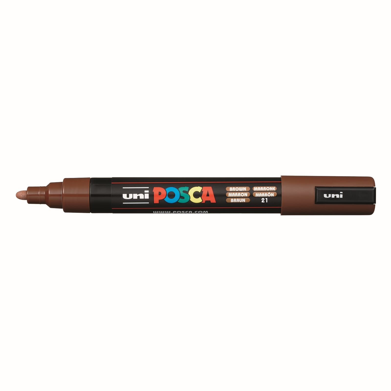 Uni POSCA Paint Marker, Medium, Brown - The Art Store/Commercial Art Supply
