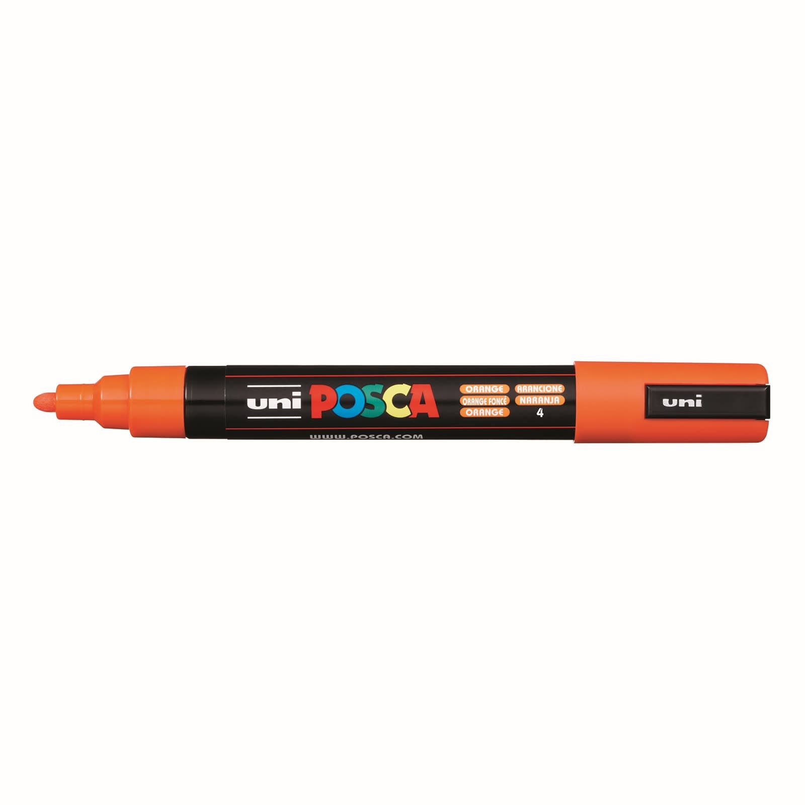 Uni POSCA Paint Marker, Medium, Orange - The Art Store/Commercial Art ...