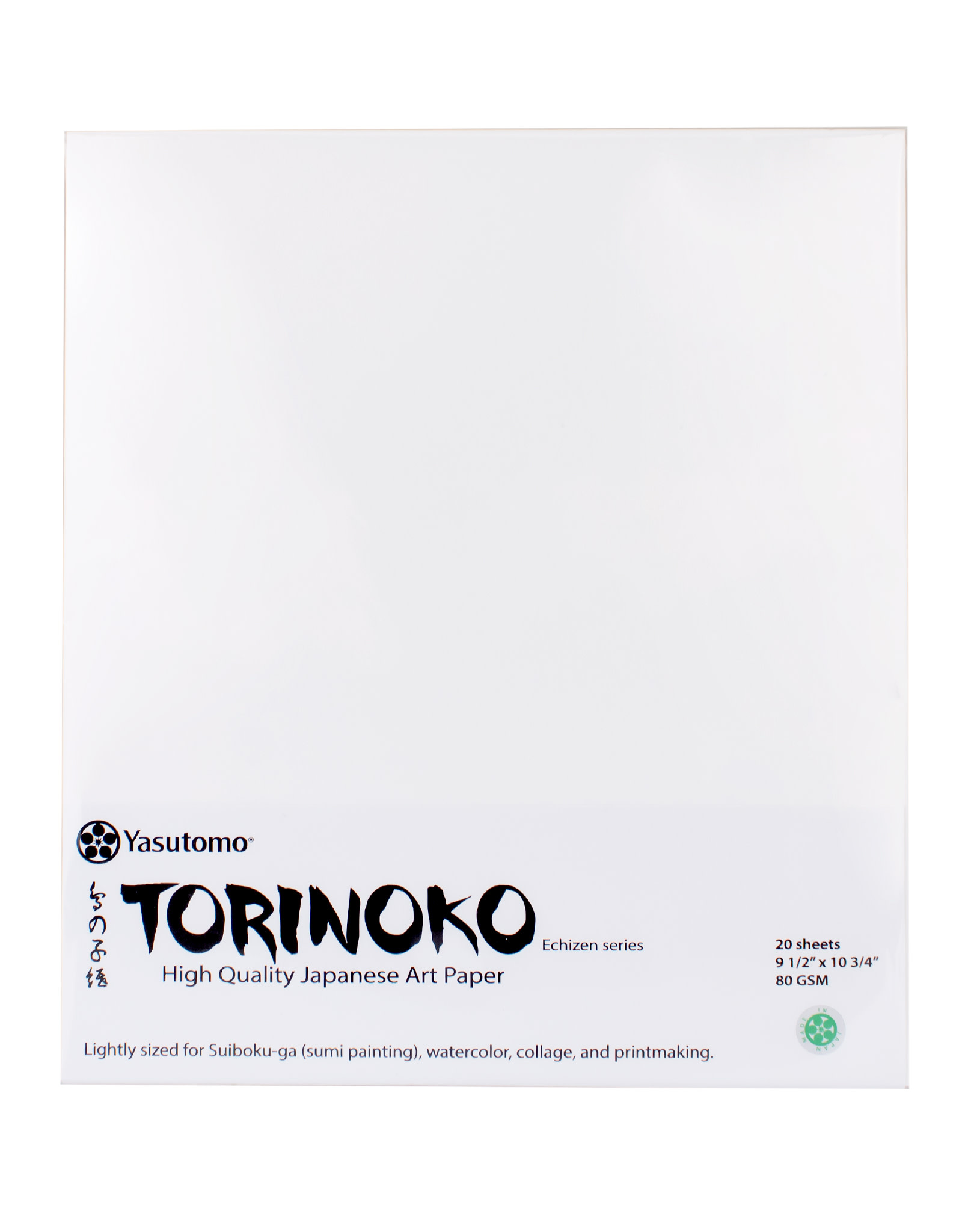 Yasutomo Torinoko, 20 sheets - The Art Store/Commercial Art Supply