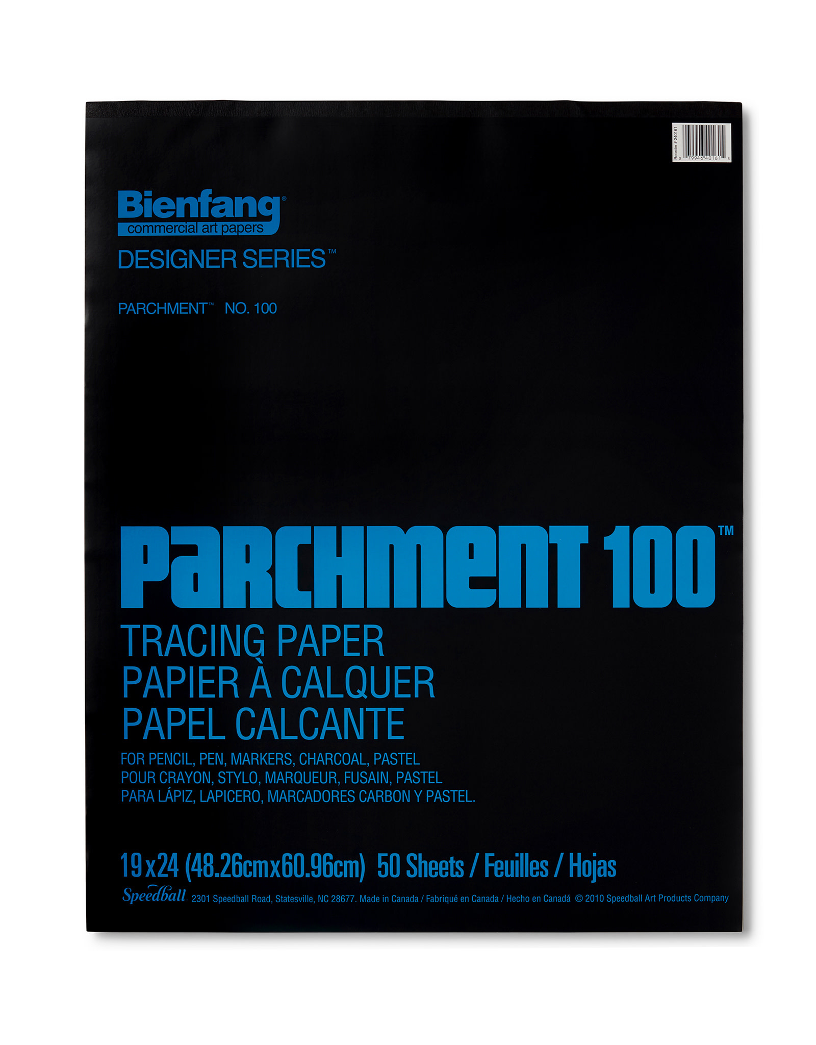 Bienfang Parchment Tracing Paper, 50 Sheets, 19" x 24" - The Art Store ...