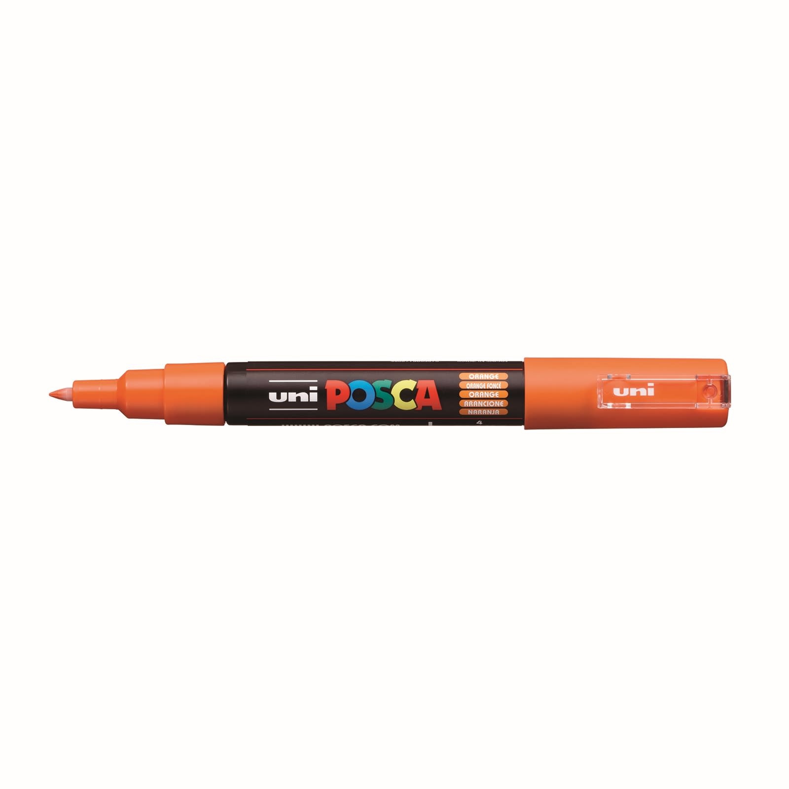 Uni POSCA Paint Marker, Extra Fine, Orange - The Art Store/Commercial ...