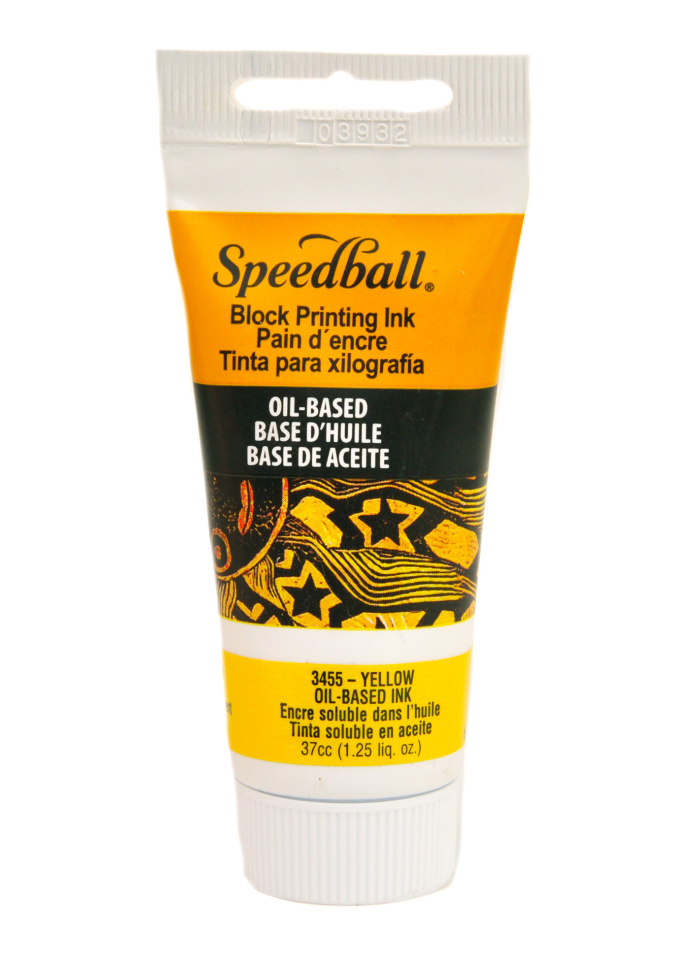 Speedball Oil-Based Block Printing Ink, Yellow, 1.25oz - The Art Store ...