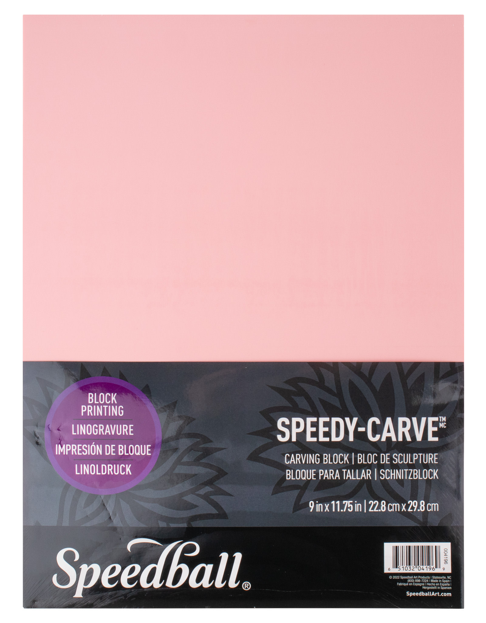Speedball Speedy-Carve™ Block, 9” x 11¾”, Pink - The Art Store ...