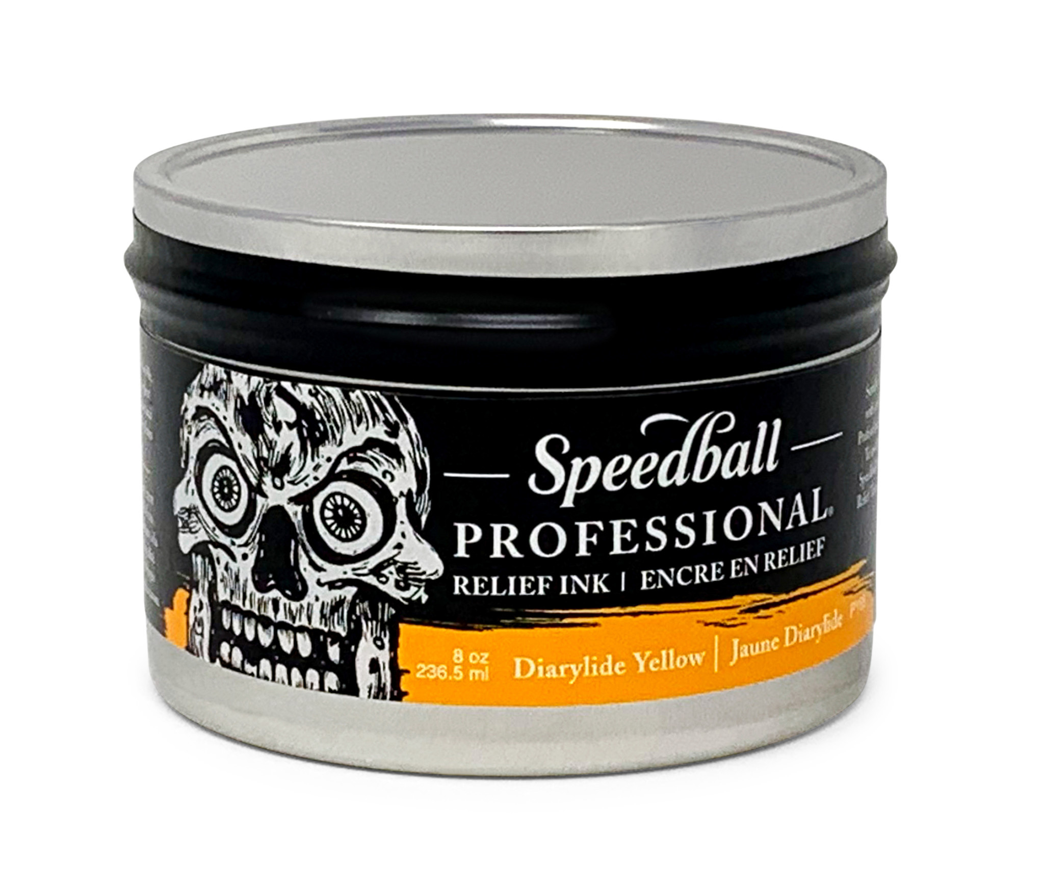 Speedball Professional Relief Ink, Diarylide Yellow, 8oz - The Art ...