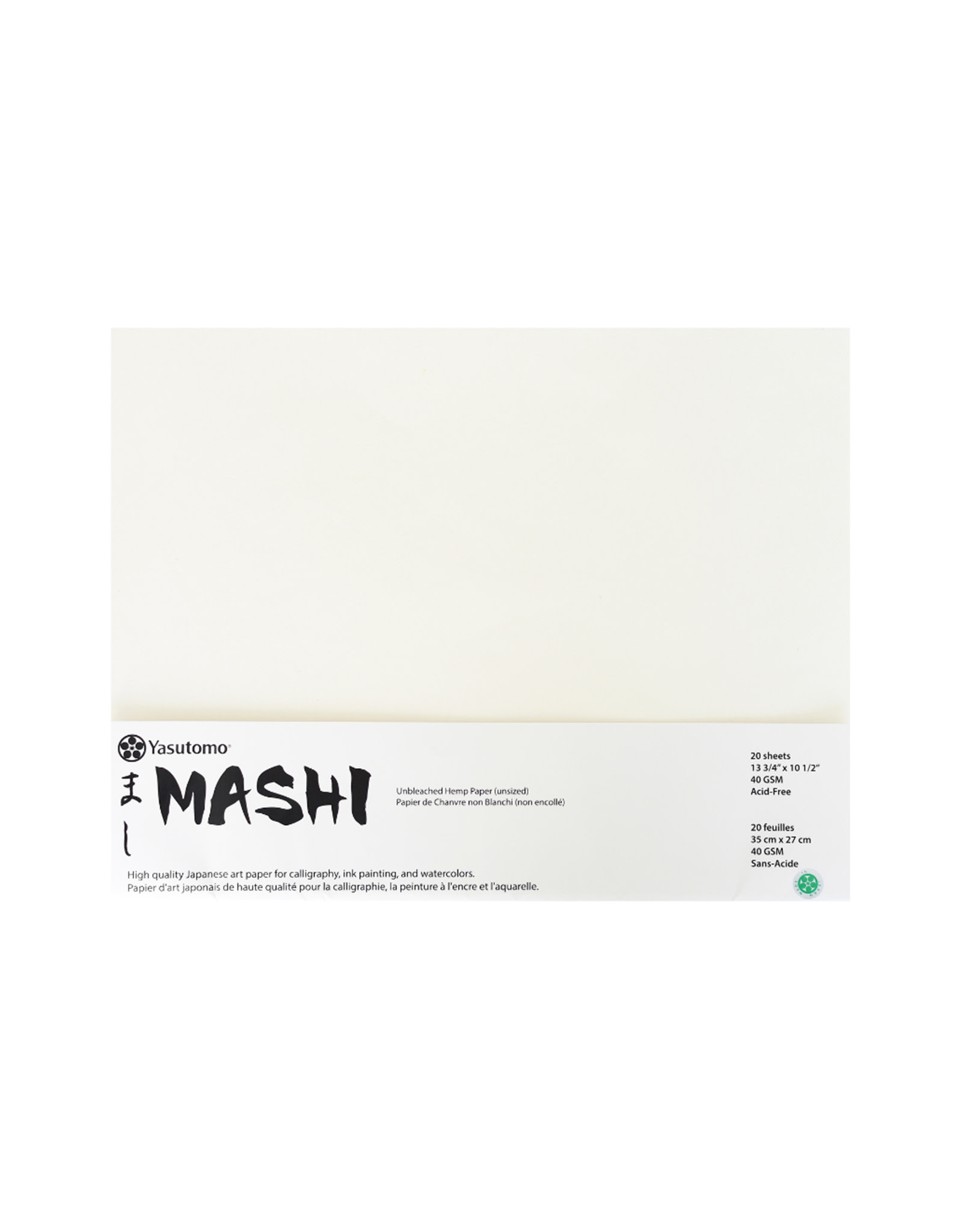 Mashi Paper 13 3/4" x 10 1/2" 20 Sheets - The Art Store/Commercial Art ...