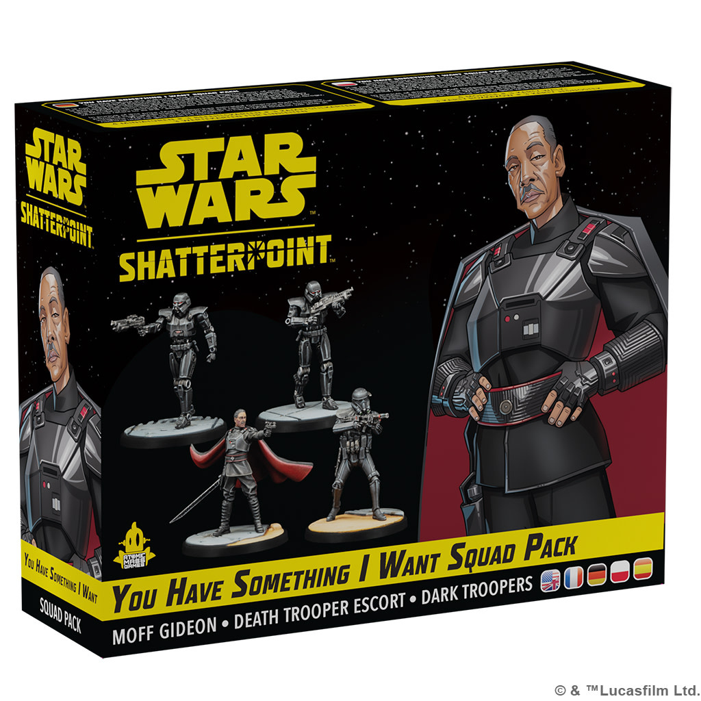 Star Wars Shatterpoint You Have Something I Want Squad Pack - The Art ...