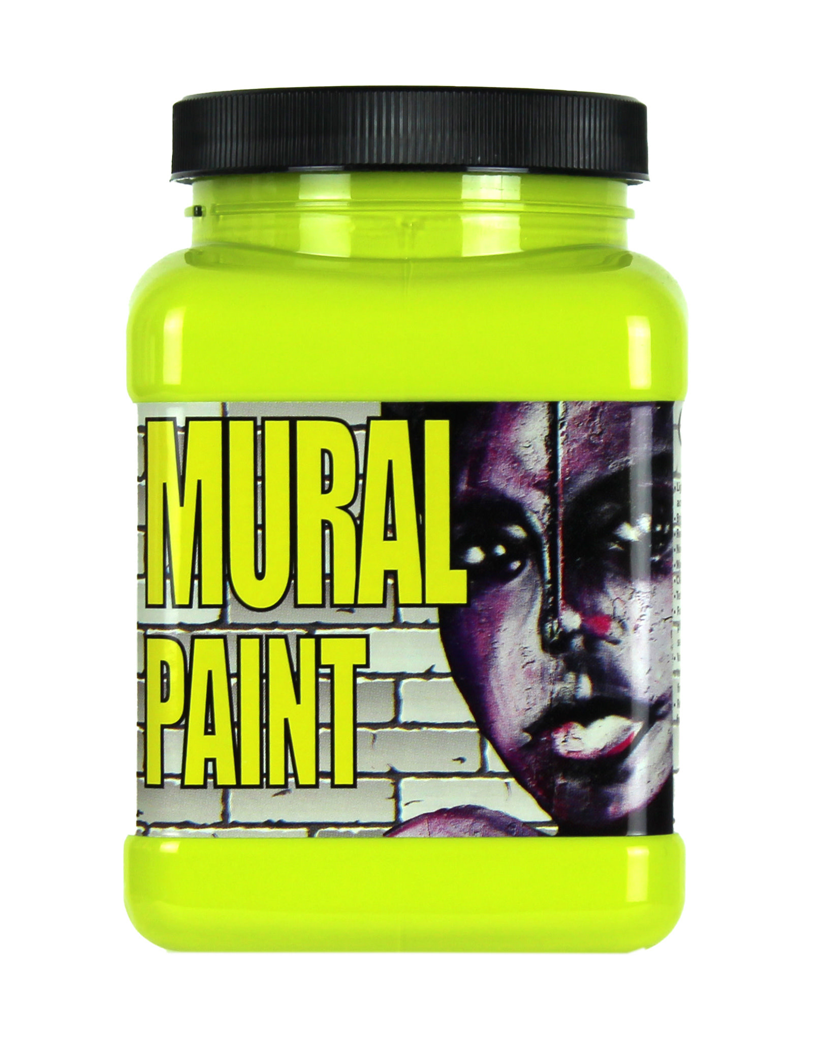 Chroma Mural Paint, Psychedelic (Yellow Green), 16 oz - The Art Store ...