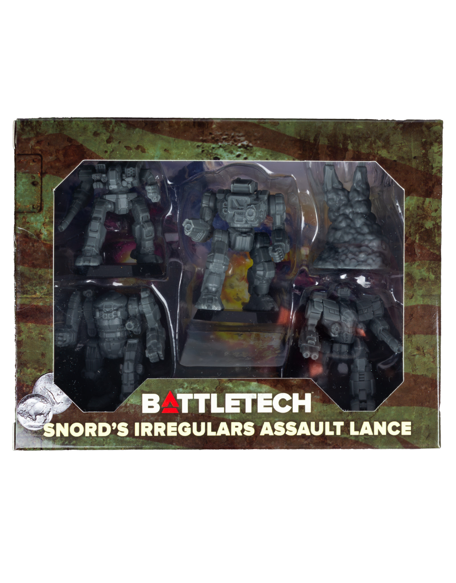 Battletech Snords Irregulars Assault Lance - The Art Store/Commercial ...