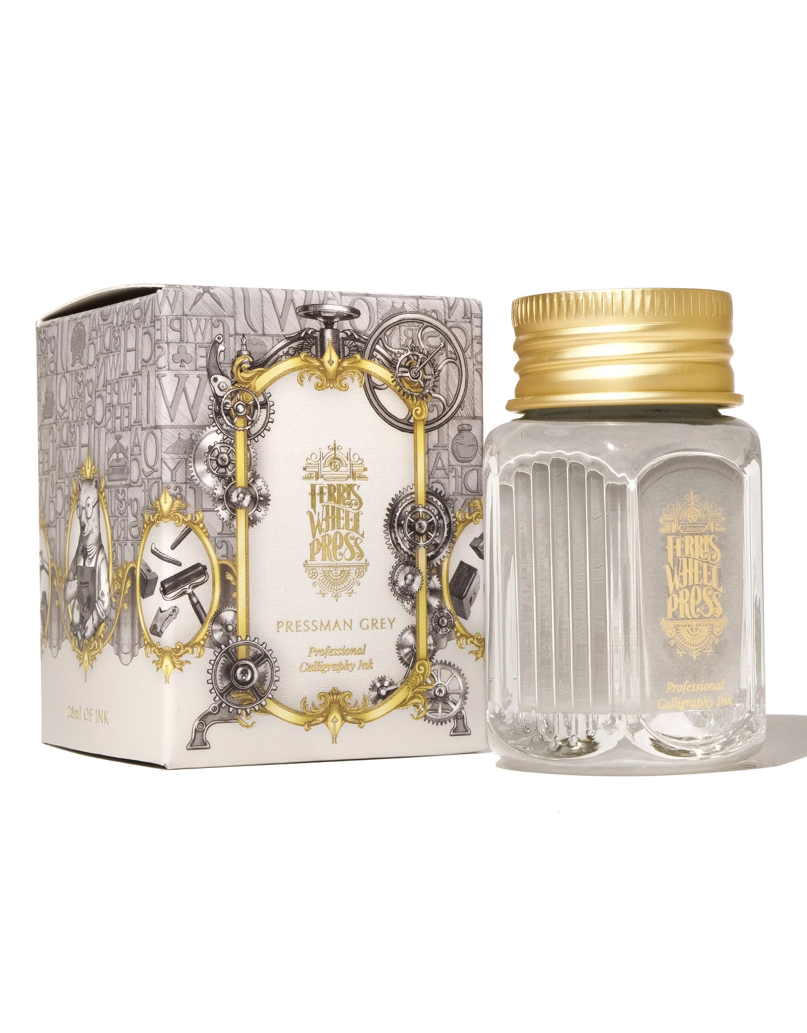 FWP Calligraphy Ink, Pressman Grey 28ml (Release 6/7/2024) - The Art ...