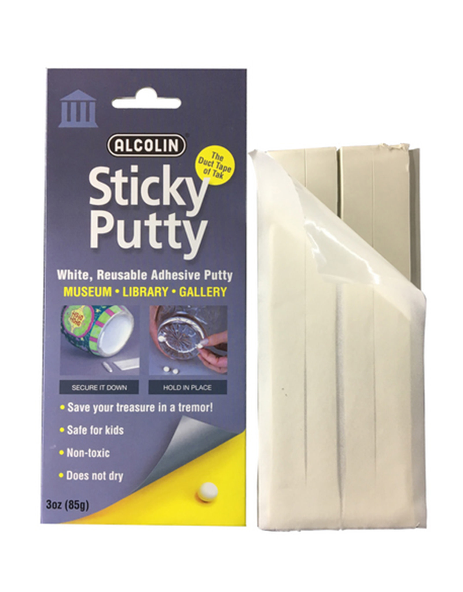 Sticky Putty Reusable Museum Tack, 3oz - The Art Store/Commercial Art ...