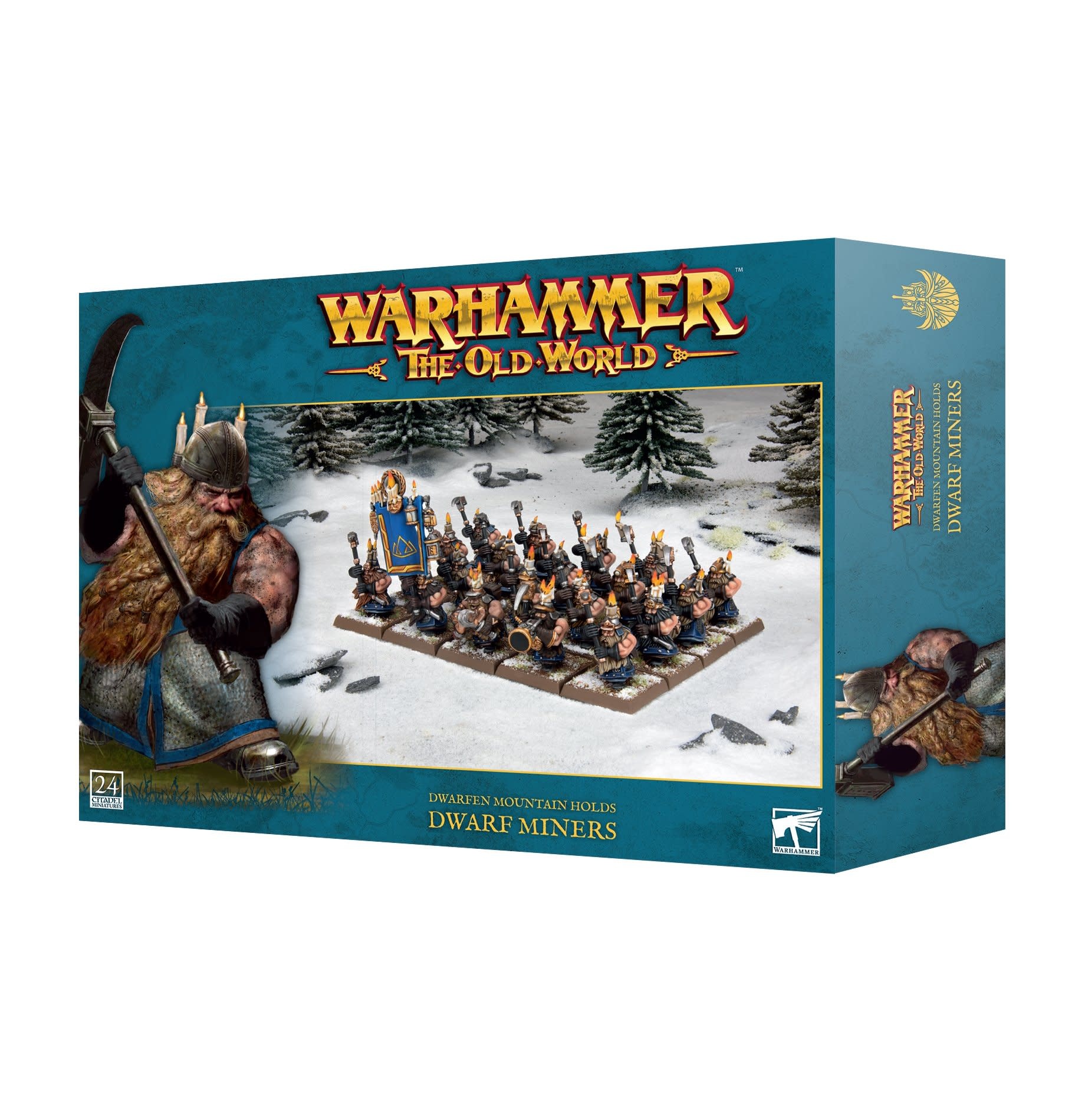 Dwarfen Mountain Holds Dwarf Miners - The Art Store/Commercial Art Supply