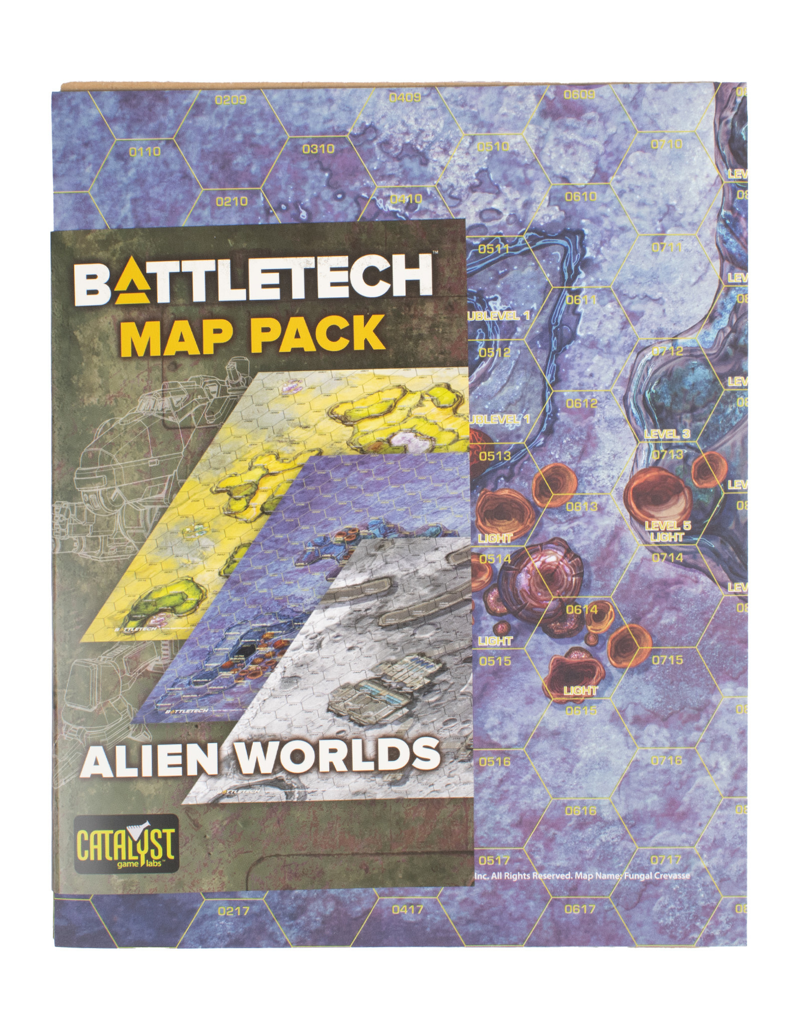Battletech Map Set Alien Worlds - The Art Store/Commercial Art Supply