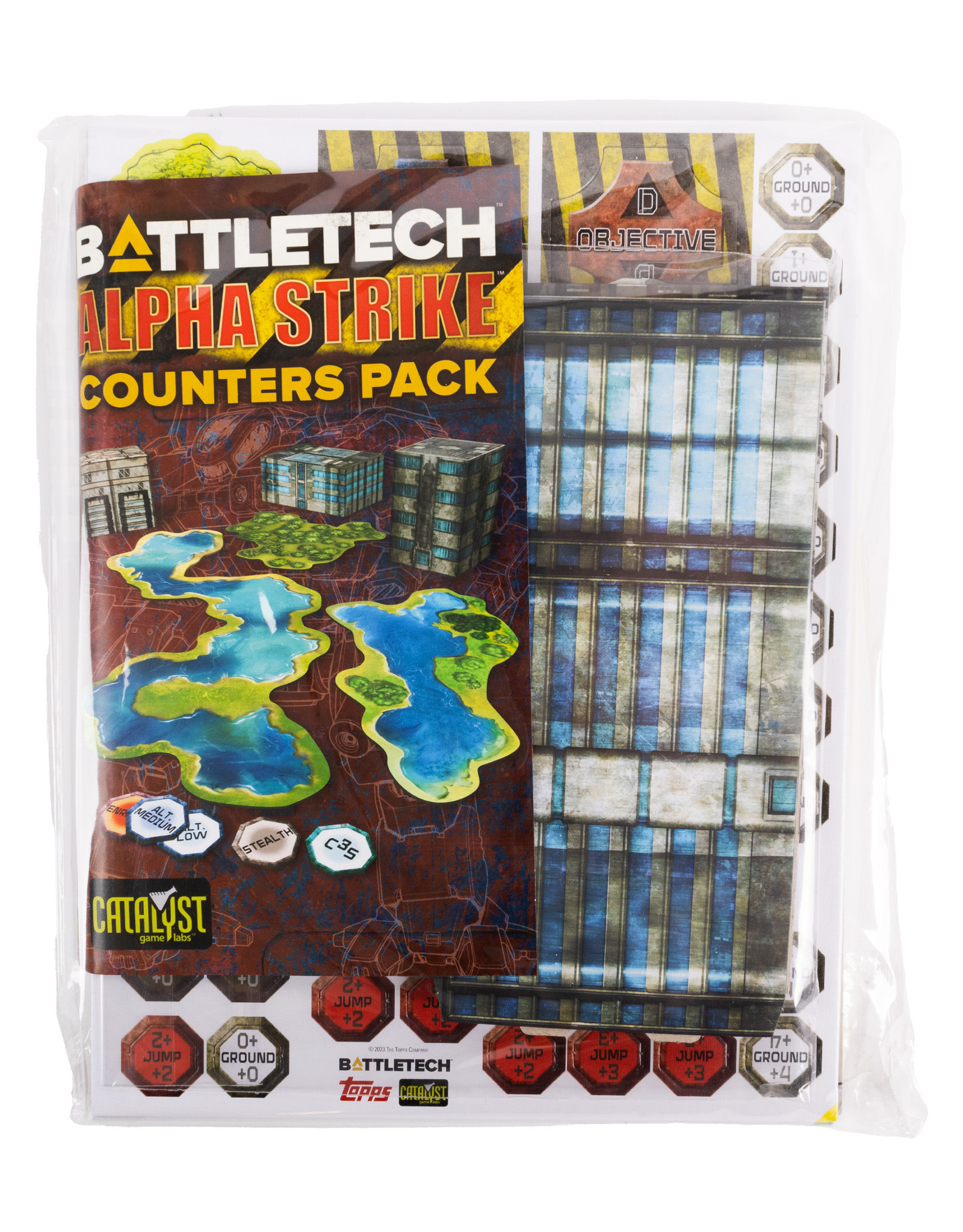 Battletech Alpha Strike Counters Pack - The Art Store/Commercial Art Supply
