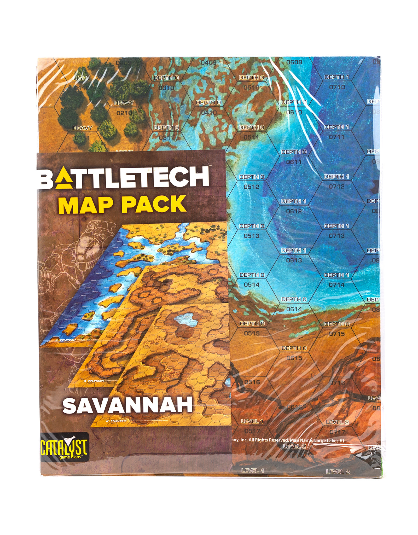 BattleTech Map Pack - Savannahs - The Art Store/Commercial Art Supply