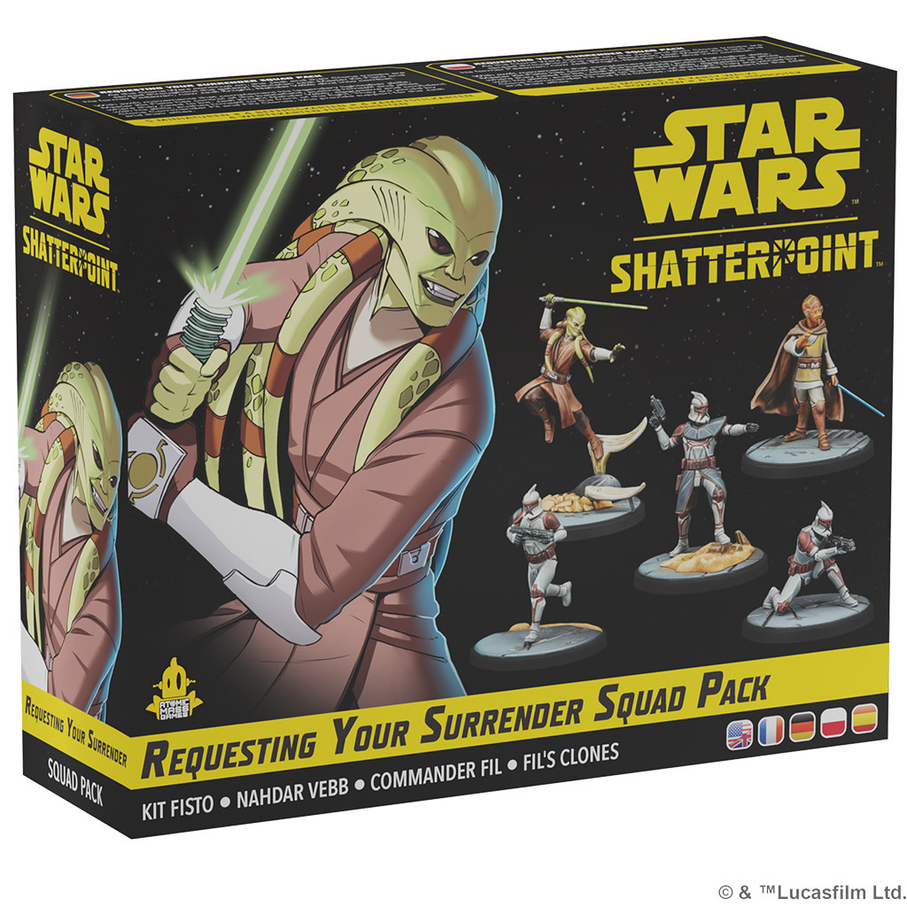 Star Wars Shatterpoint Requesting Your Surrender Squad Pack PRE ORDER ...