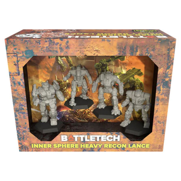 BattleTech Mercenaries Forcepack Inner Sphere Heavy Recon Lance - The ...