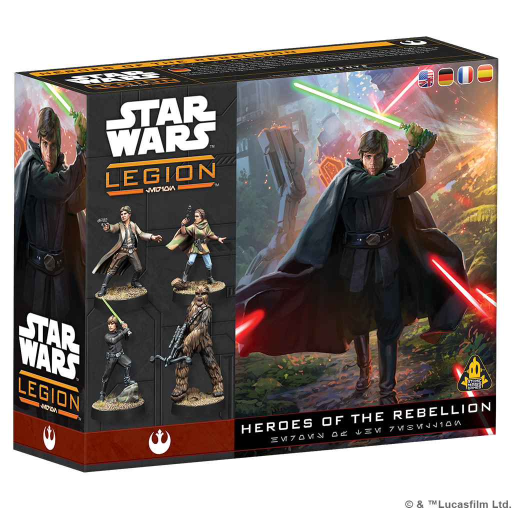 Star Wars Legion Heroes of the Rebellion Character Pack - The Art Store ...